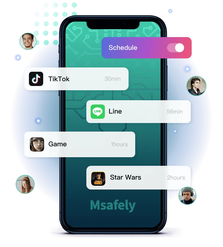 Tracciamento del tempo: imposta limiti di utilizzo con Msafely